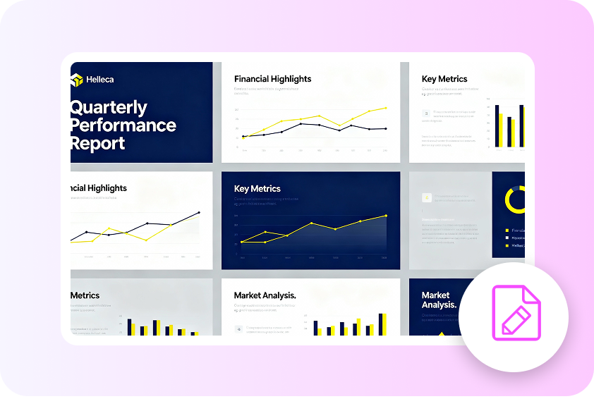 Report Template: Clean Design, Engaging, and Professional Reports