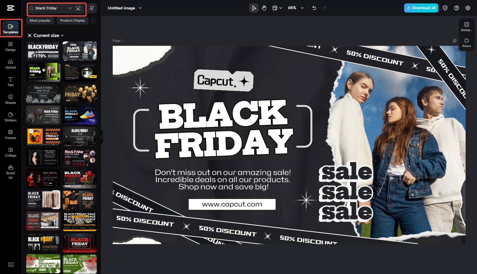 Como fazer o banner de produto perfeito para uma temporada de compras