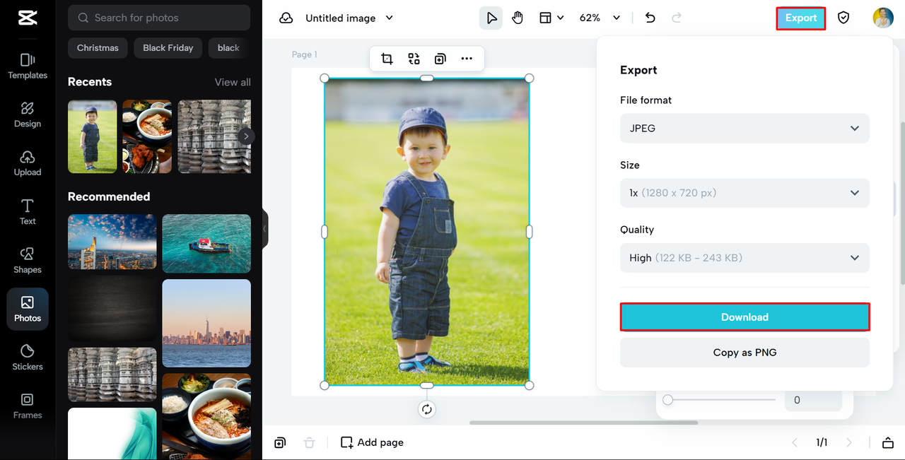Enhance Your Photos with CapCut's Image Contrast Editor