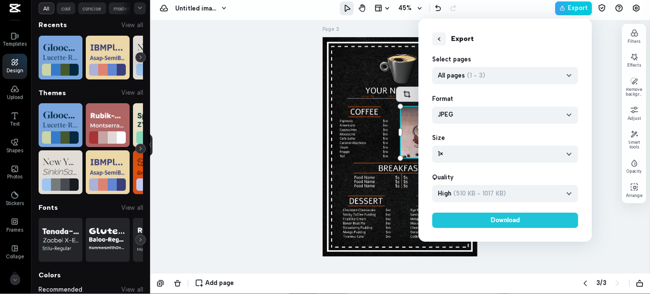 Crafting a Memorable Coffee Shop Menu Design for Boot Sales