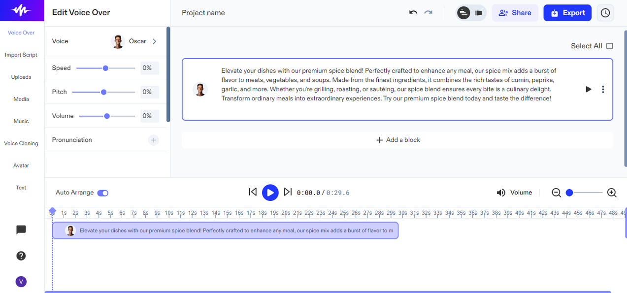 Elevate Your Multimedia Projects with Speechify's AI Voice Generator