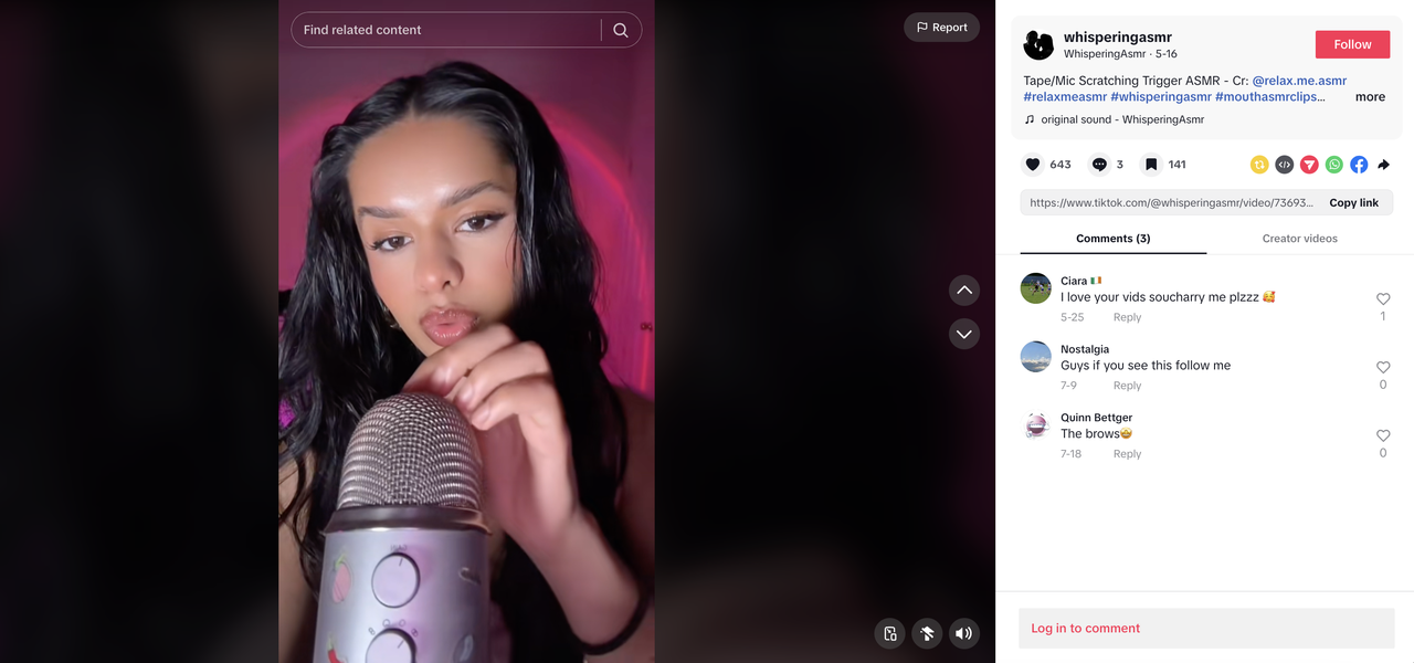 TikTok ASMR: Trends, Popular TikTokers & Steps to Make ASMR Videos
