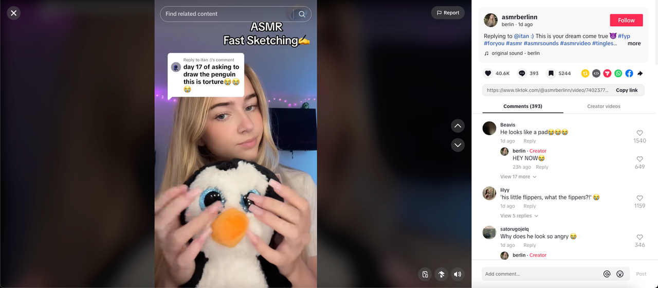 TikTok ASMR: Trends, Popular TikTokers & Steps to Make ASMR Videos