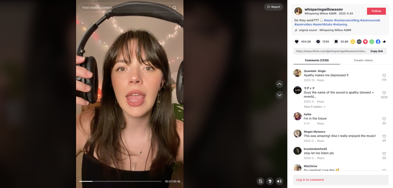 TikTok ASMR: Trends, Popular TikTokers & Steps to Make ASMR Videos
