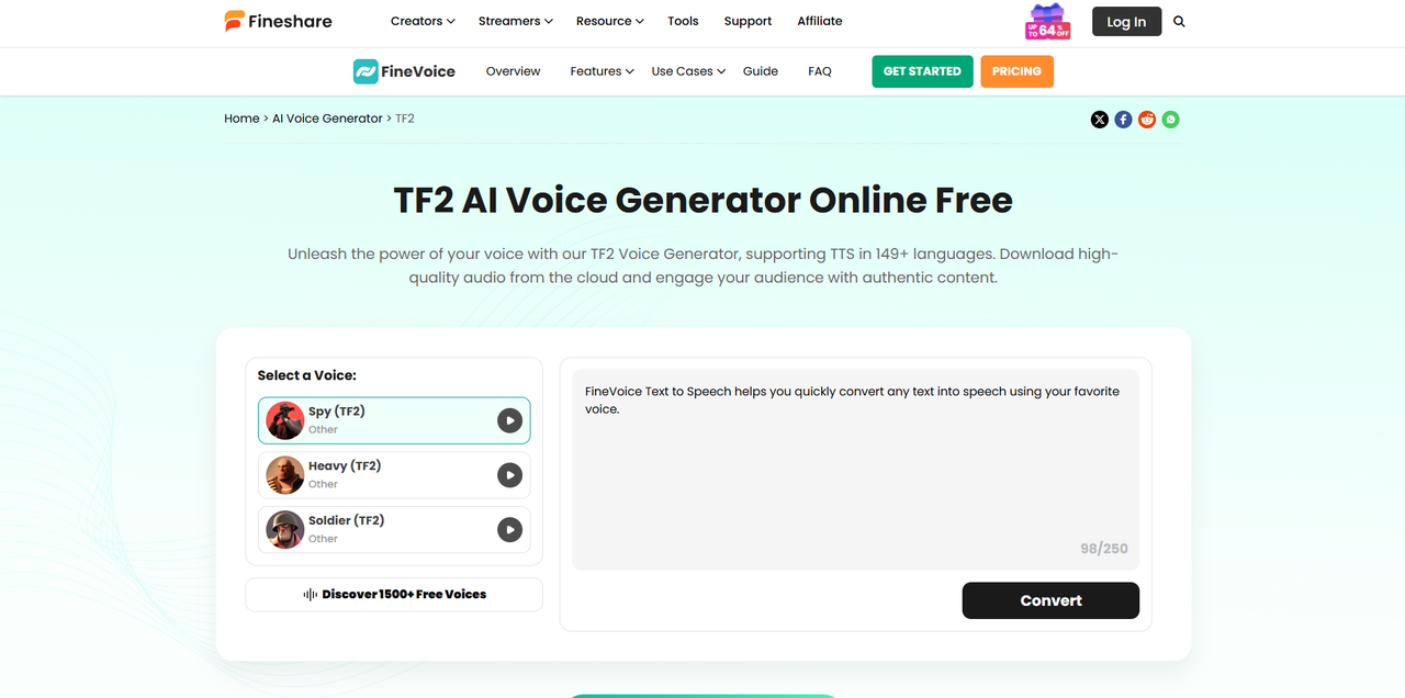 The 6 Best TF2 AI Voice Generators for Custom Content Creation