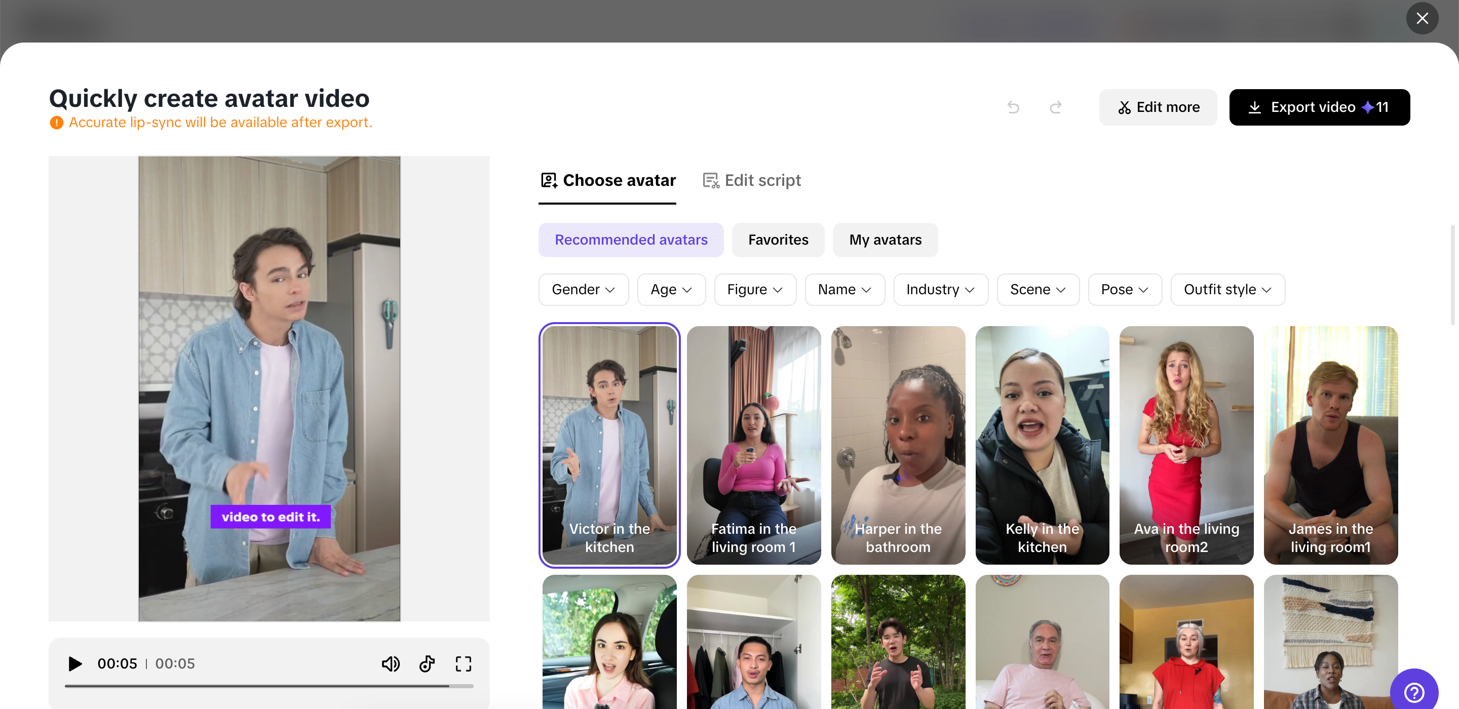 How to Create Human Characters with Text to Video AI?
