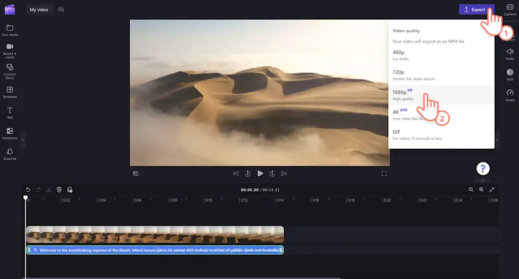 Transform Text Into Voice Quickly With Clipchamp Text To Speech